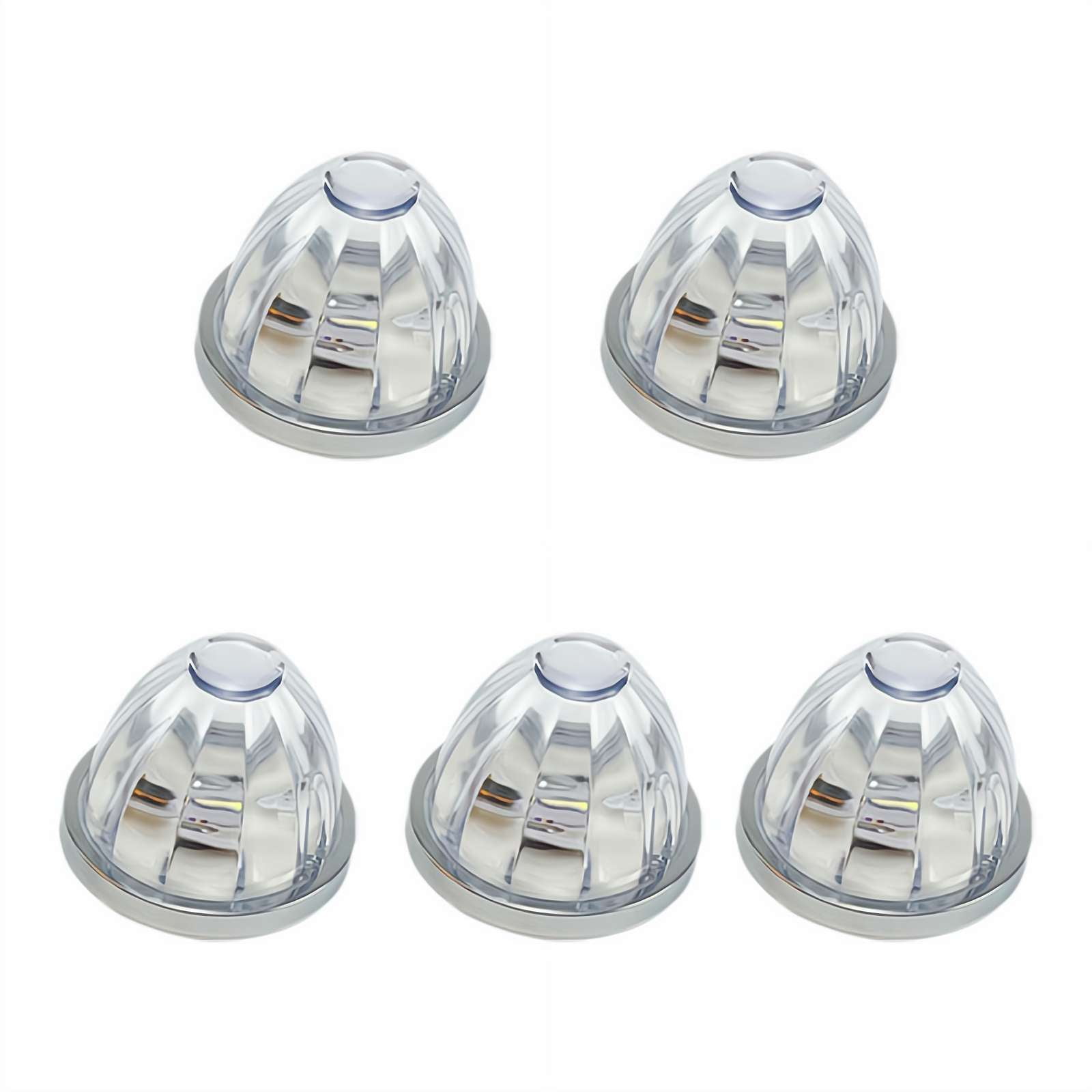 5 PCS LED Watermelon Lights for Semi Trucks, Side Marker Indicator Lamp ...