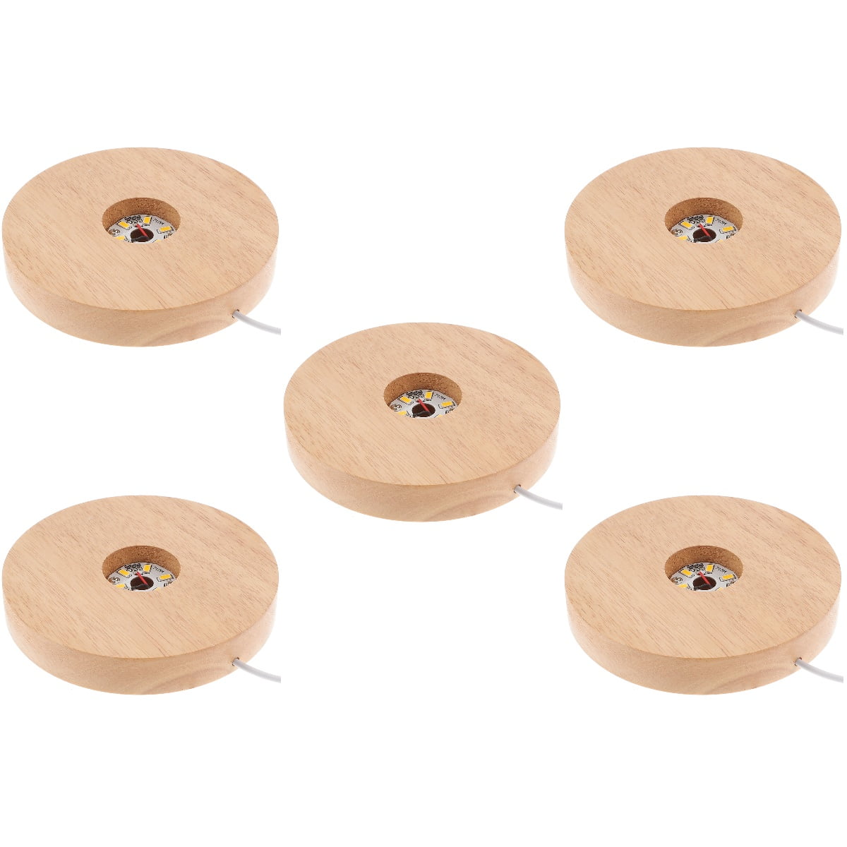 5 PCS Lamp Holder LED Light Strip Lights Decor Desktop - Walmart.com