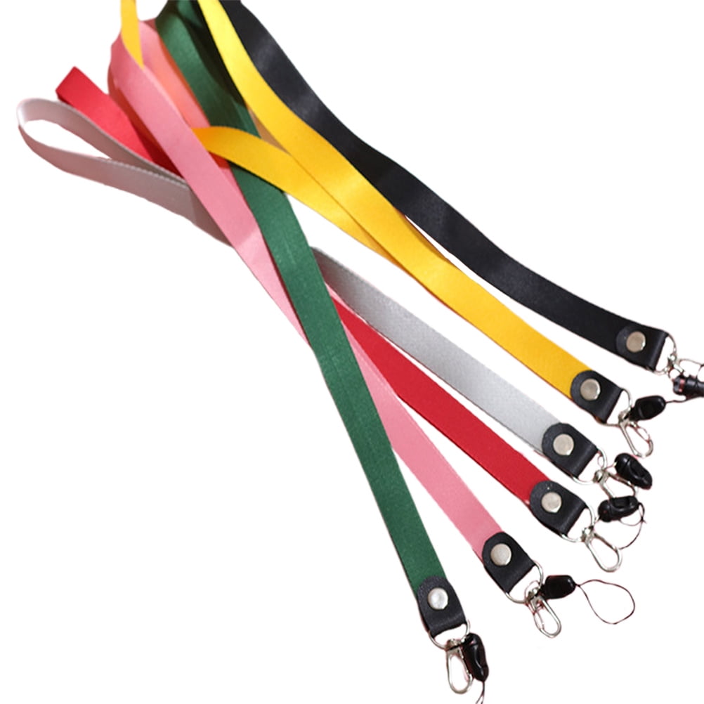 5 PCS Lanyards for Keys Neck Hanging Rope Keychain Strap Neck Lanyard ...