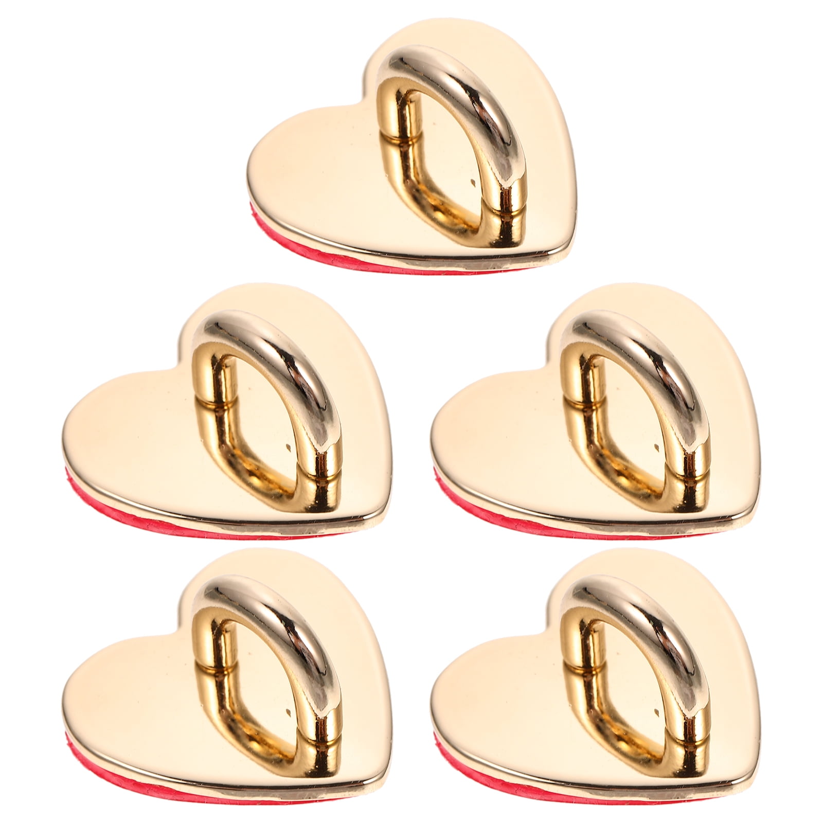 5 PCS Love Ring Buckle Motorcycle Stand Cell Phone Mobile Phones Decorative Finger Loop DIY Grip ...