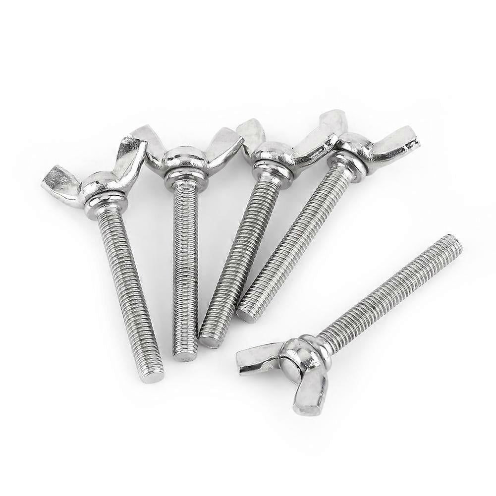 5 PCS M5 Wing Bolts Wing Screw Stainless Steel Wing Bolts Screw Thumb ...