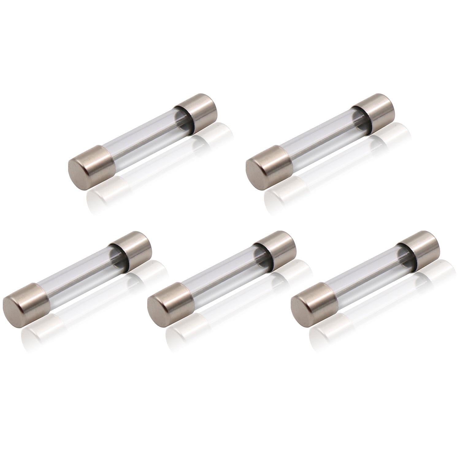 Tendodo Microwave Oven Fuses, 6x30mm 20 Amp 125 Volt Replacement, 5 Pcs ...