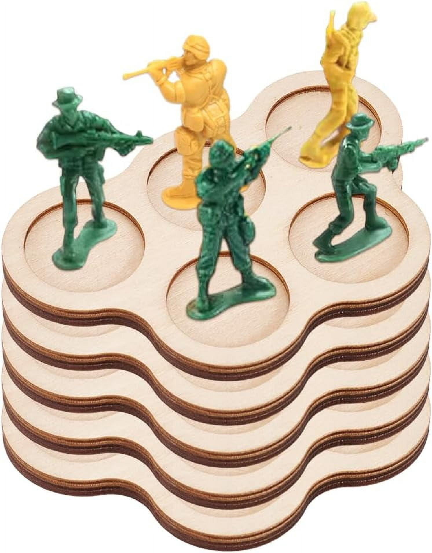 5 PCS Movement Tray 5-Figure Horde Trays 1 inch Formation Wood ...