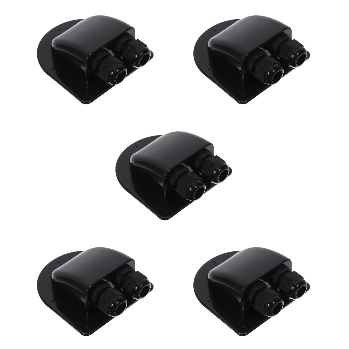 5 PCS Multiple Wires Dual Cable Entry Box UV-resistant Fine Workmanship ...