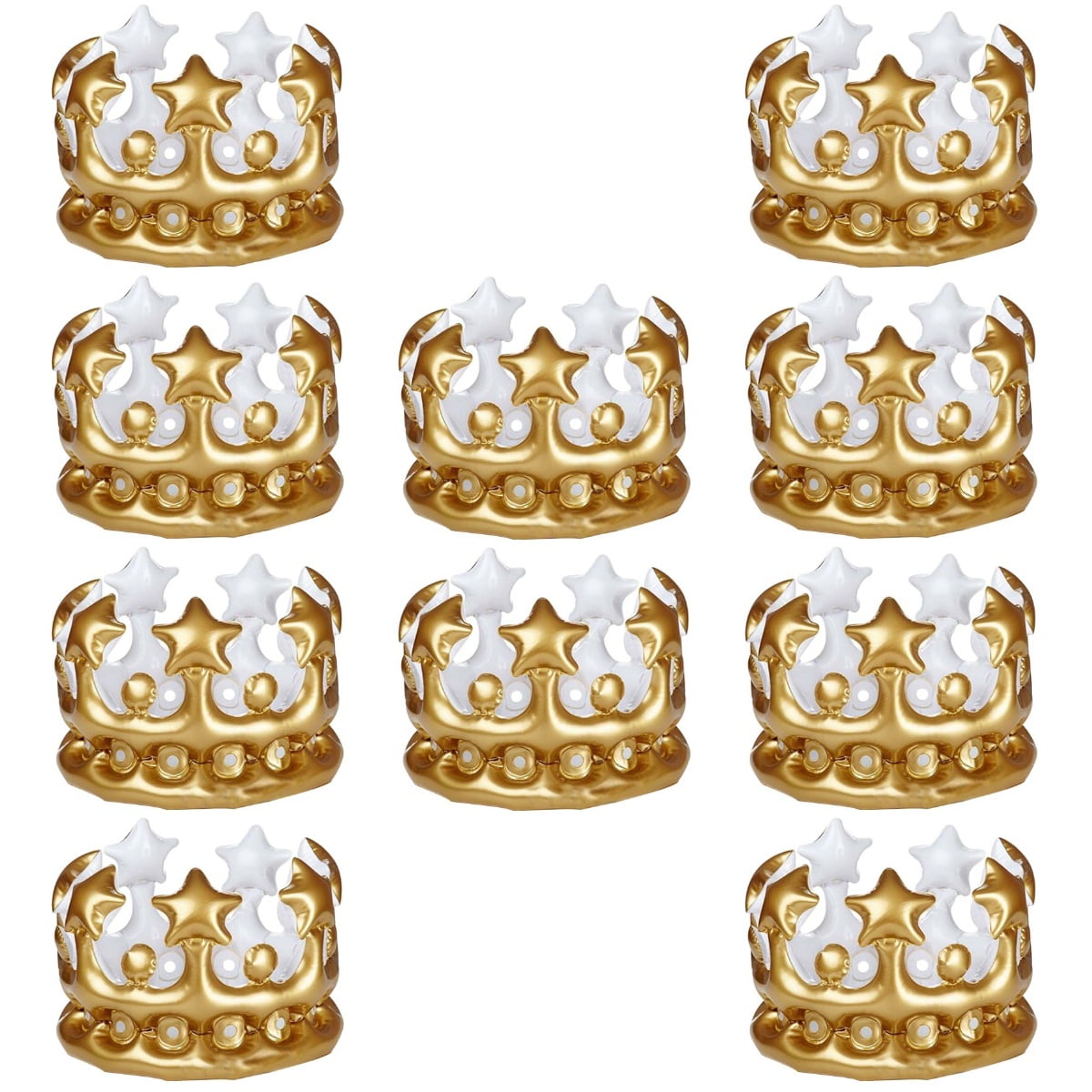 5 PCS PVC Crown Kids Party Favor Mini Abacus Pendant Connectors Toys ...