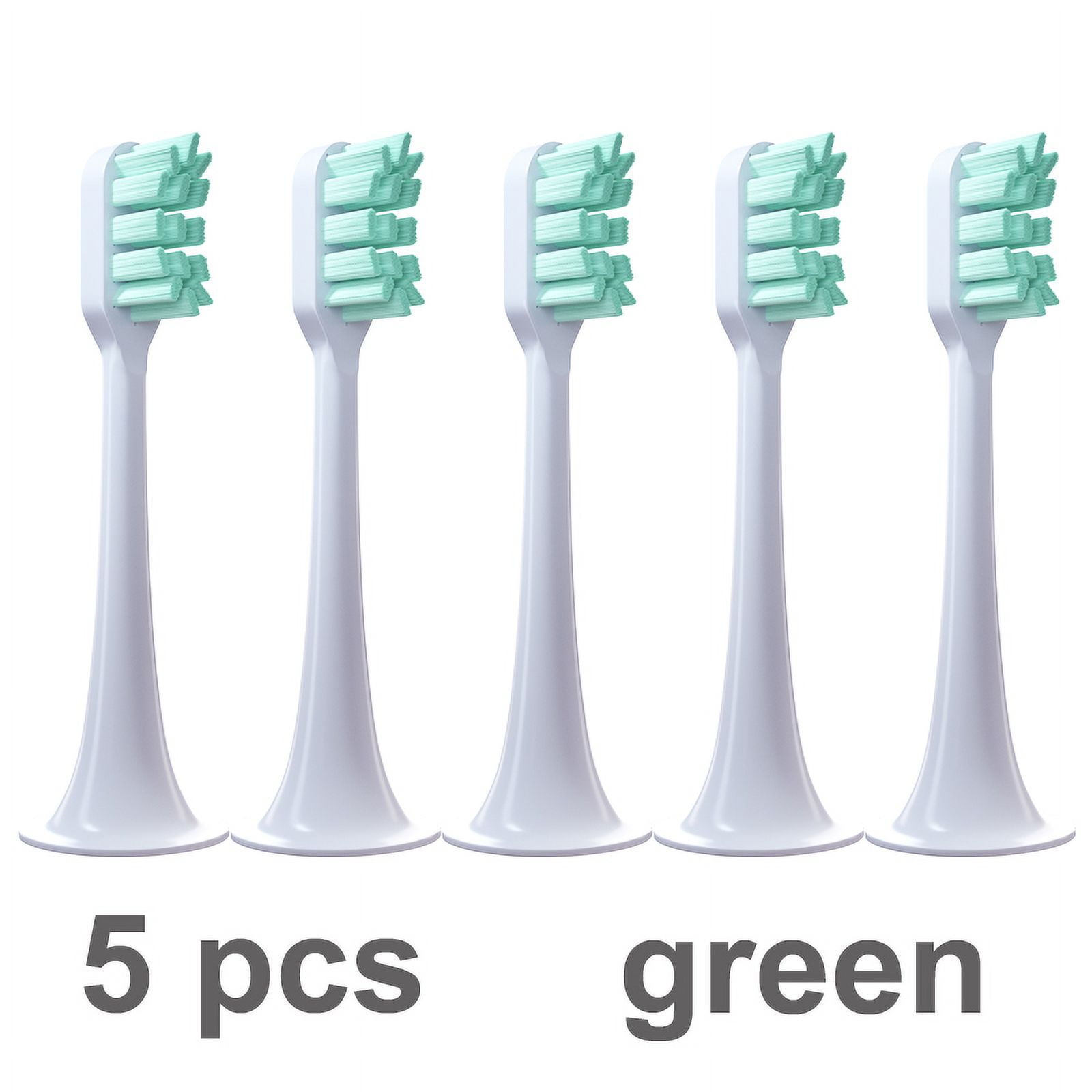 TIE 5 PCS Replacement Toothbrush Heads compatible with Xiaomi T300 T500 Electric Teeth Brush ...