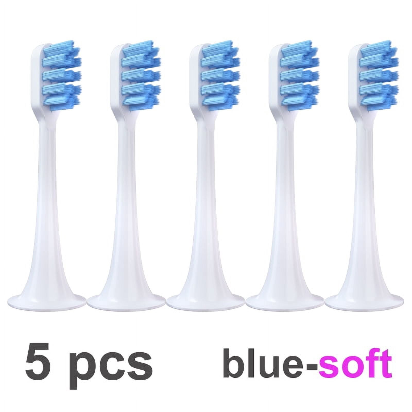 5 PCS Replacement Toothbrush Heads compatible with Xiaomi T300 T500 ...