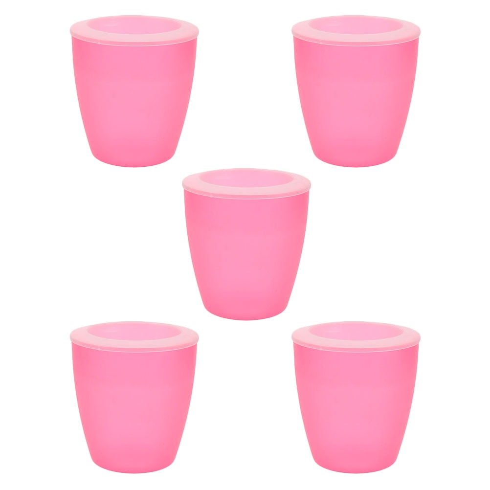 5 PCS Self-priming Flower Pot Household Pots Hydroponic Flowerpot for ...