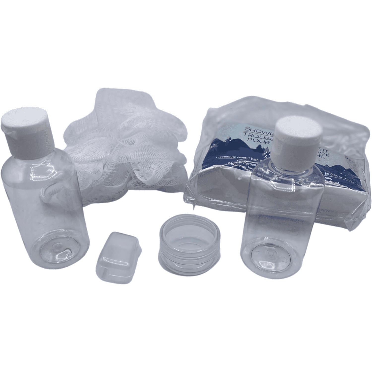 5 PCS Shower Travel Kit - Walmart.com