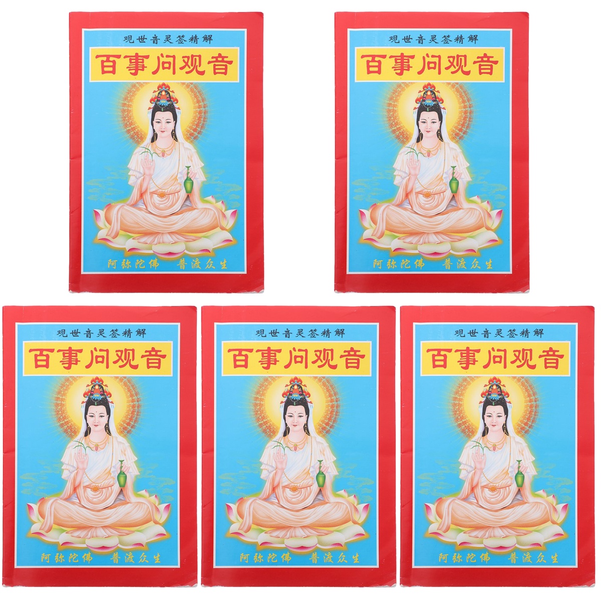 5 PCS Sign Book Wealth Success Gift Fortune Telling Kit Pendulum Chain ...