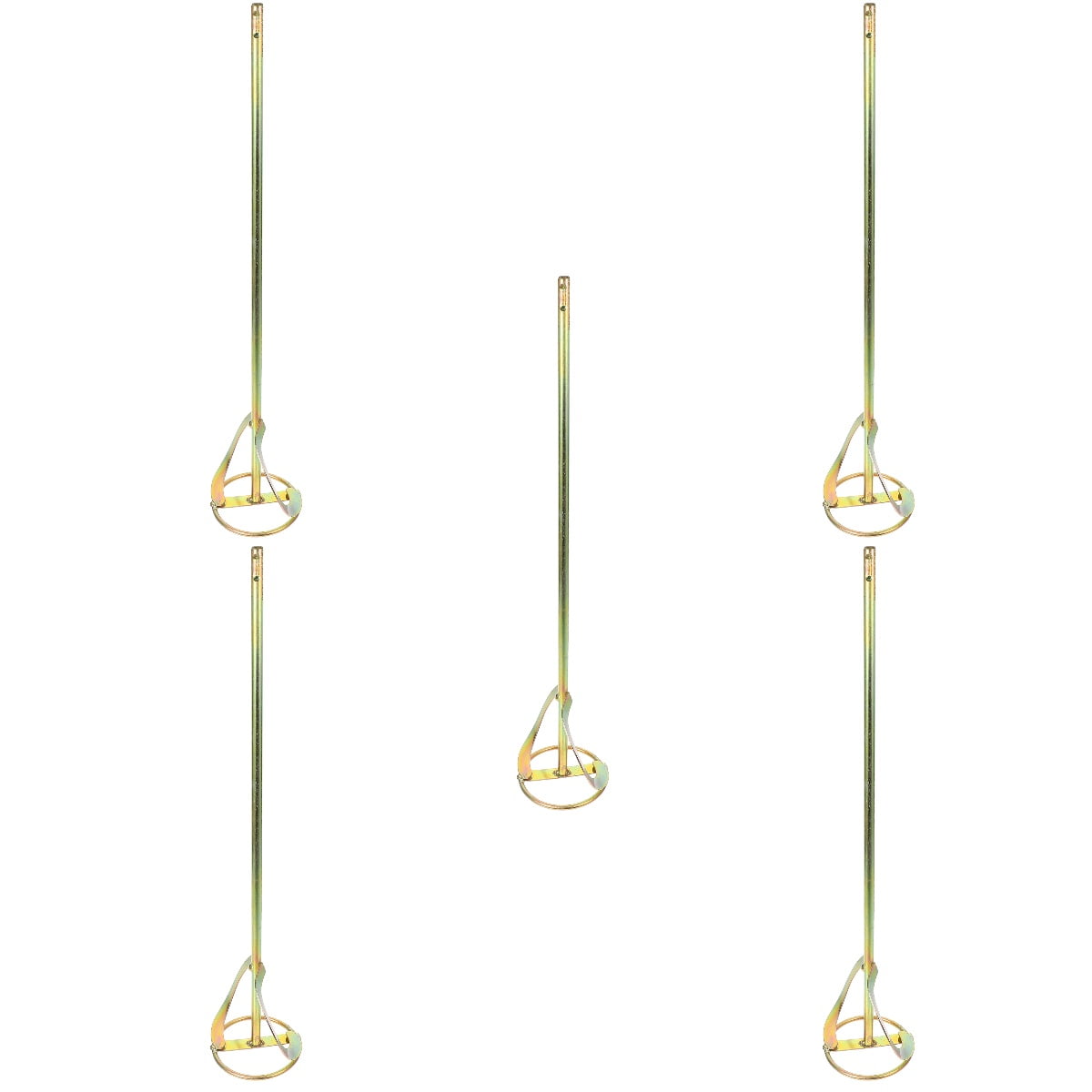 5 PCS Stainless Steel Paint Mixer for Drill Bucket Electric Stirring ...