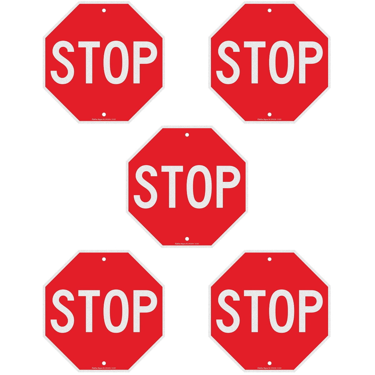 5 PCS Stop Signs Traffic Lights for Kids Wall Premium Warning Child ...