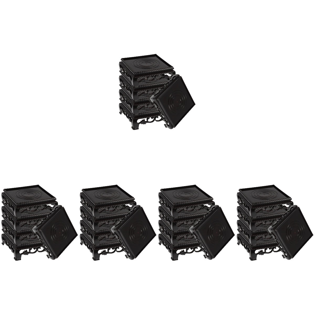 5 PCS Tanks Large Outdoor Pot Flower Tray Vase Display Stand - Walmart.com