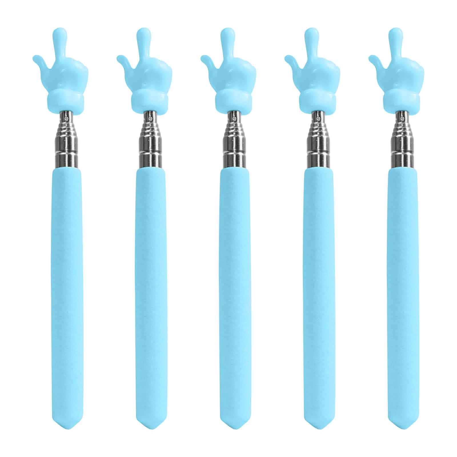 5 PCS Telescopic Teachers Pointer, Classroom Demonstration Baton, Mini ...