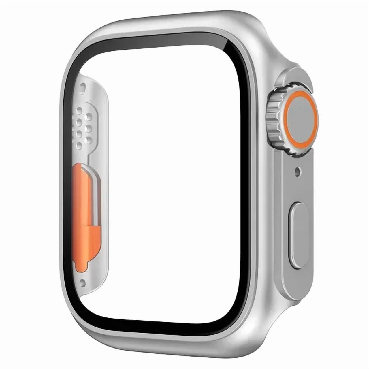 5 PCS Tempered Glass Case compatible with Apple Watch 11 10 46mm 42mm ...