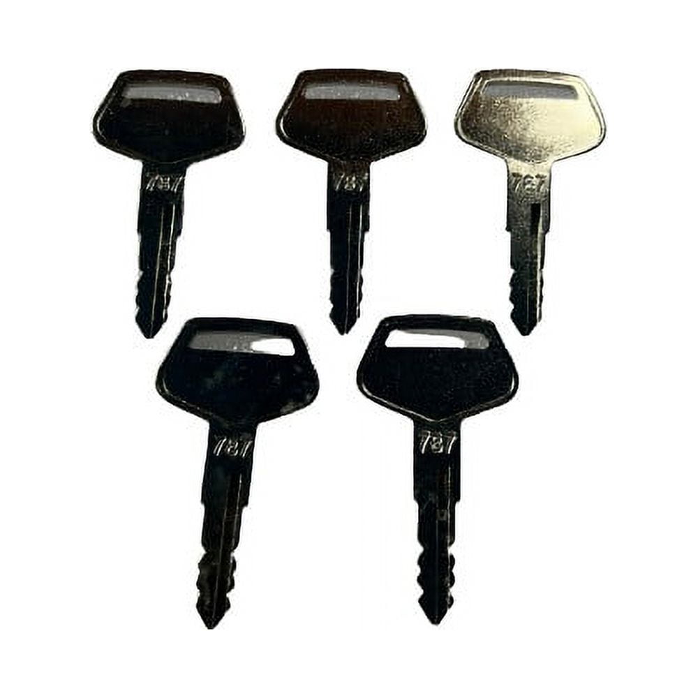 5 PK 787 646 648 KEYS FITS Komatsu, Kalmar ,Sakai Dressta Excavator ...