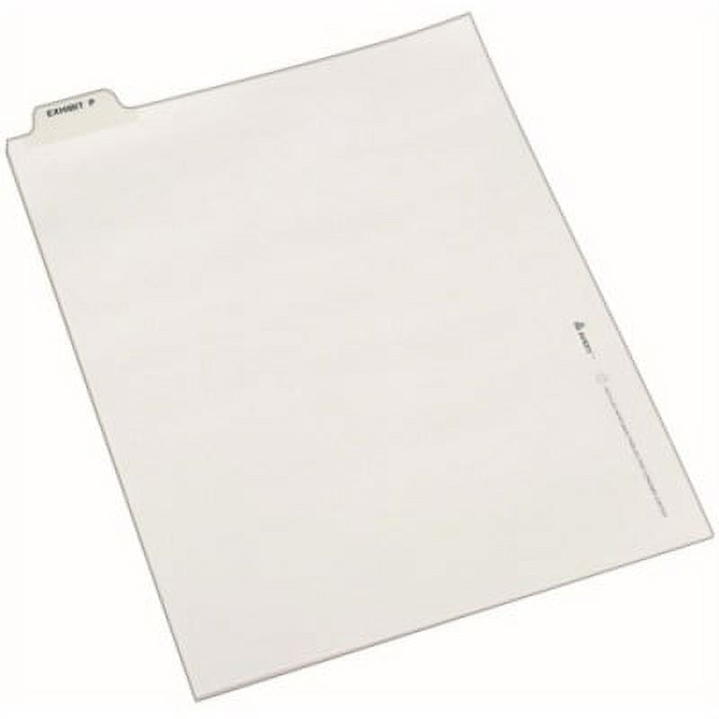 5 PK,Avery Individual Bottom Tab Legal Dividers (12389) - Walmart.com