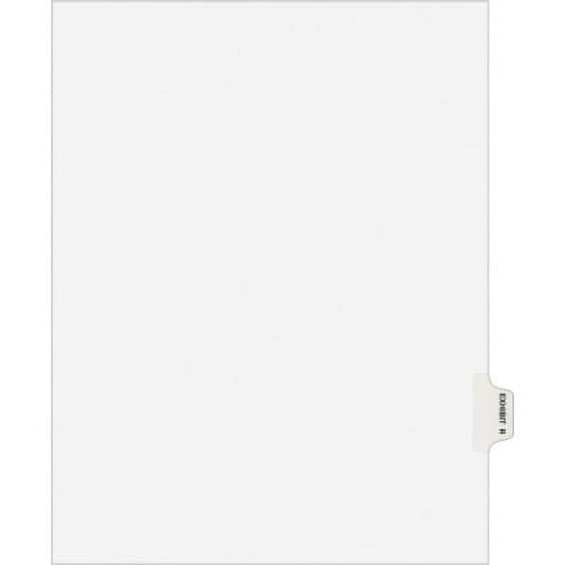 5 PK,Avery Individual Legal Exhibit Dividers - Avery Style (01388 ...