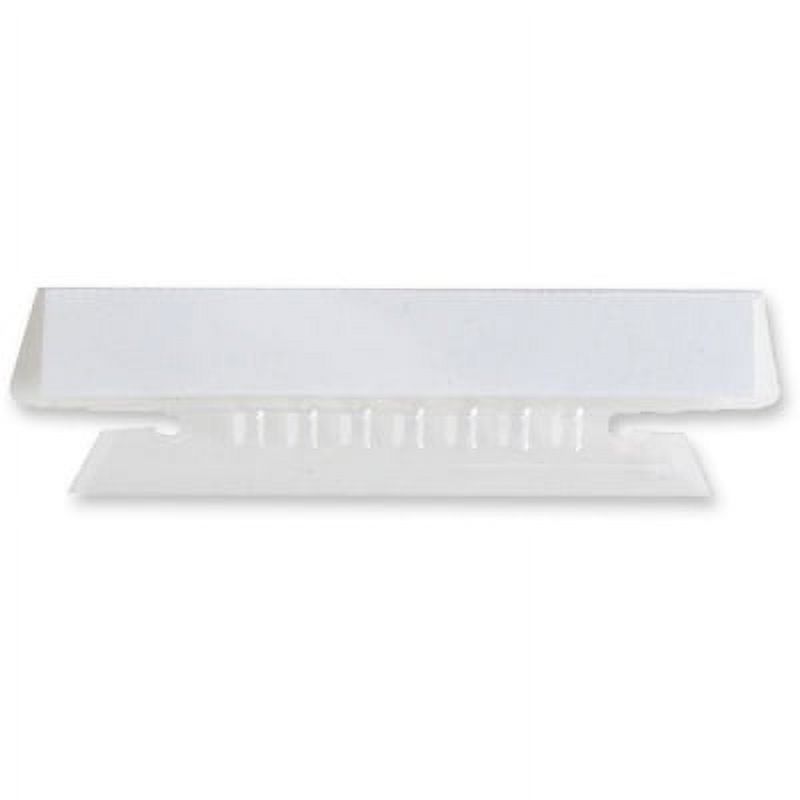 5 PK,Business Source Plastic Clear Tabs (43T) - Walmart.com