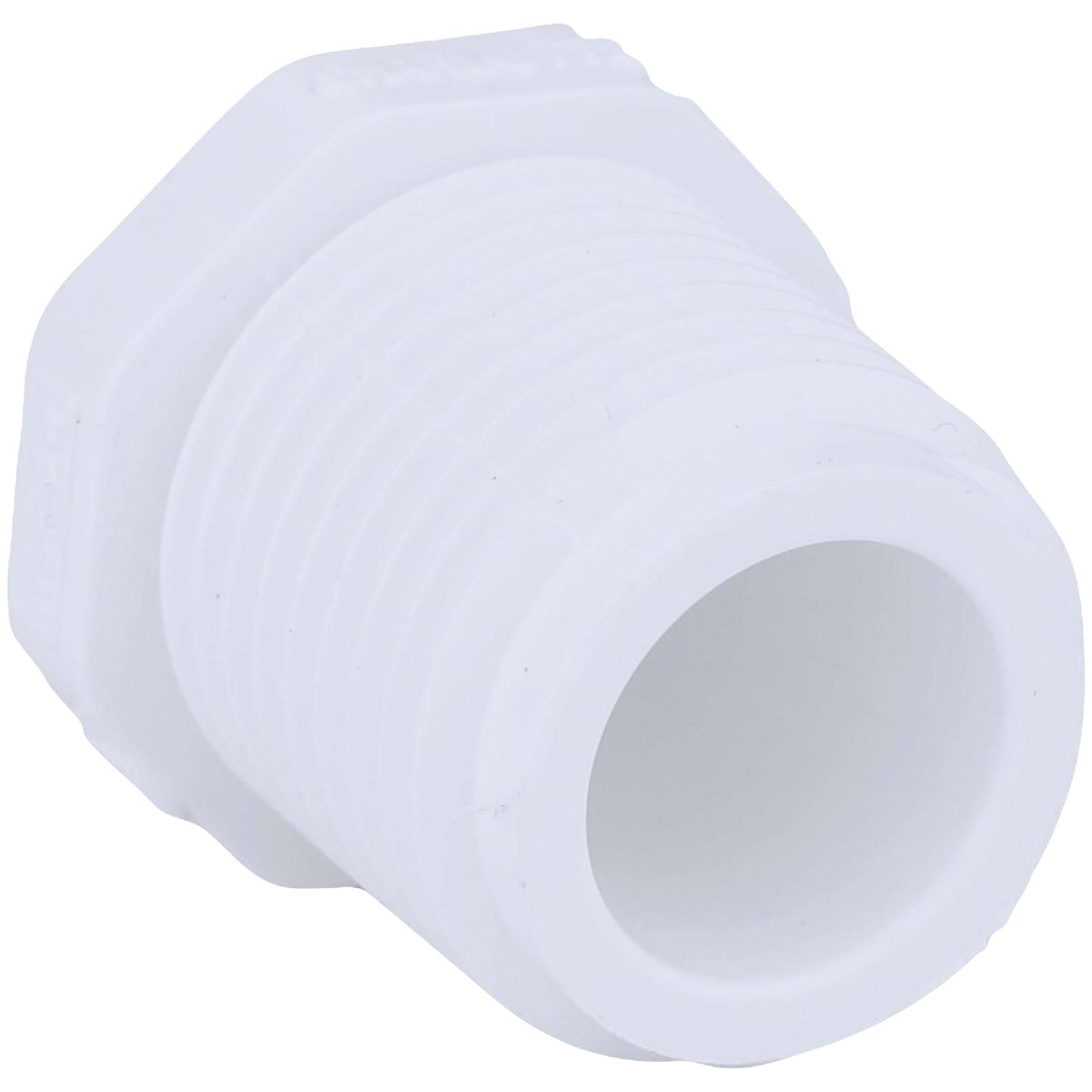 5 PK, Charlotte Pipe Threaded Schedule 40 DWV 1/2 in. MIP PVC Plug ...