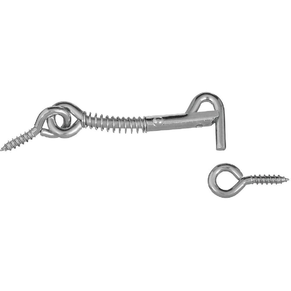 5 Pcs National Steel 2-1/2 In. Safety Gate Hook & Eye Bolt - Walmart.com