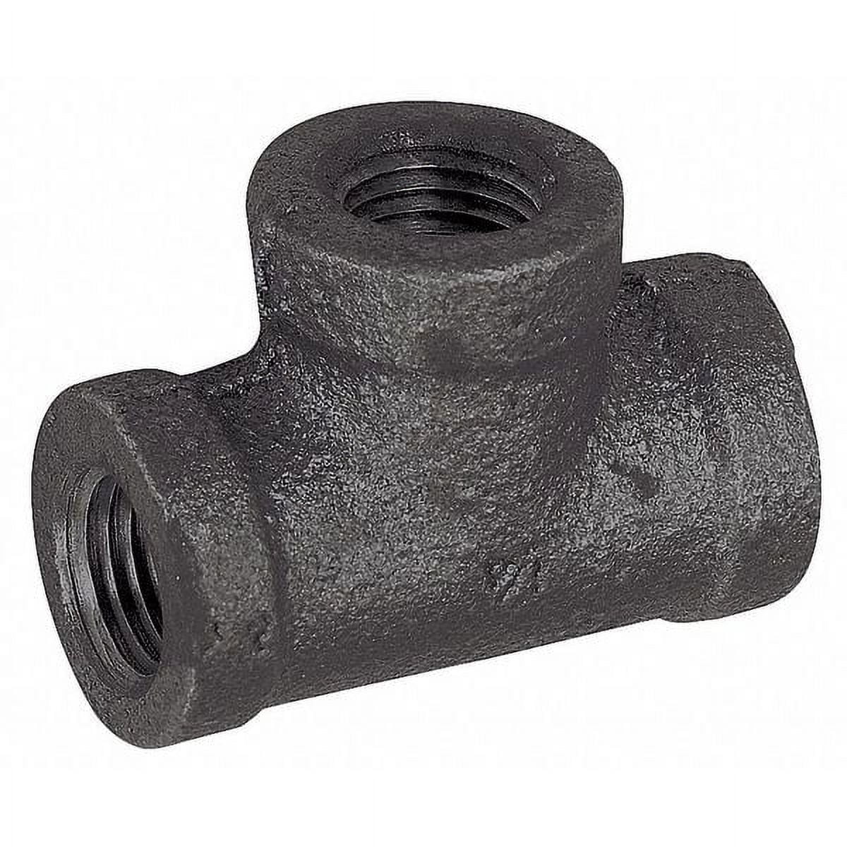 5 PK ZoroSelect 1/4" Malleable Iron Tee Class 150 - Walmart.com