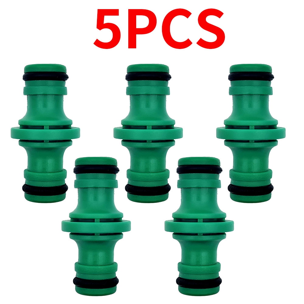 5-Pack 1/2" Quick Connect Hose Couplings - Leak-Proof Repair Fittings ...