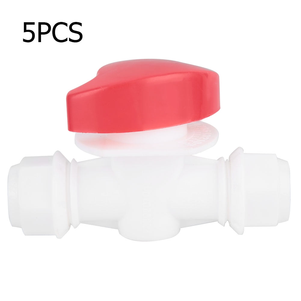 5-Pack 1.6cm Manual Flow Control Valves for Consistent Water Flow ...