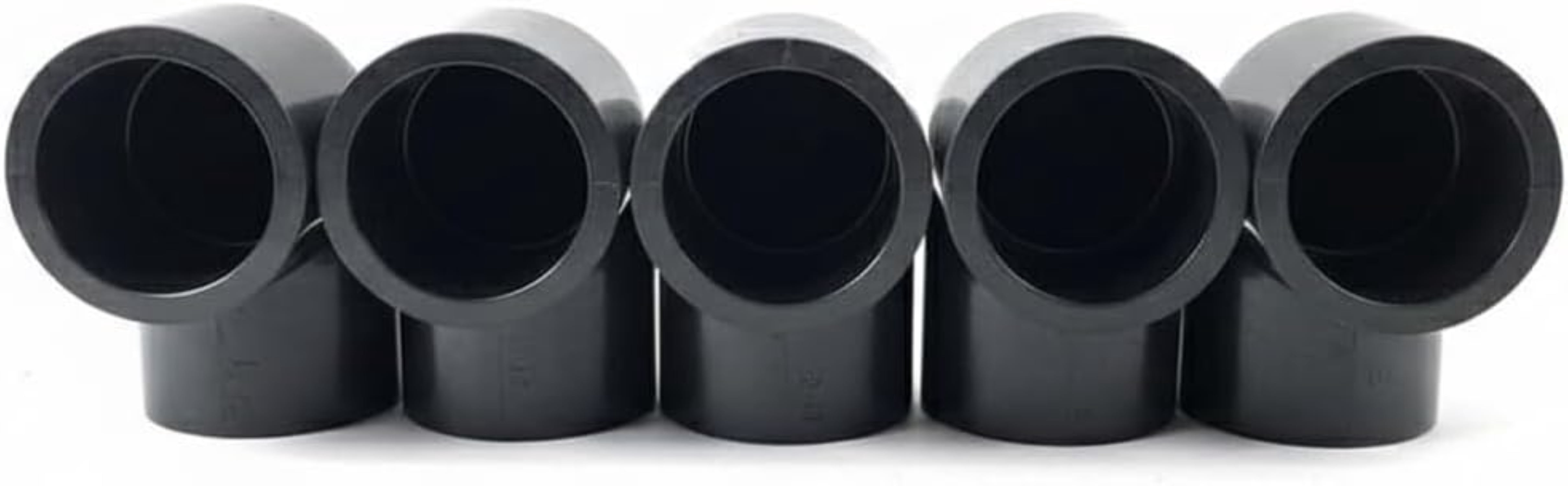 5-Pack 1″ Schedule 80 PVC 90-Degree Elbow Fittings – Socket Connect ...