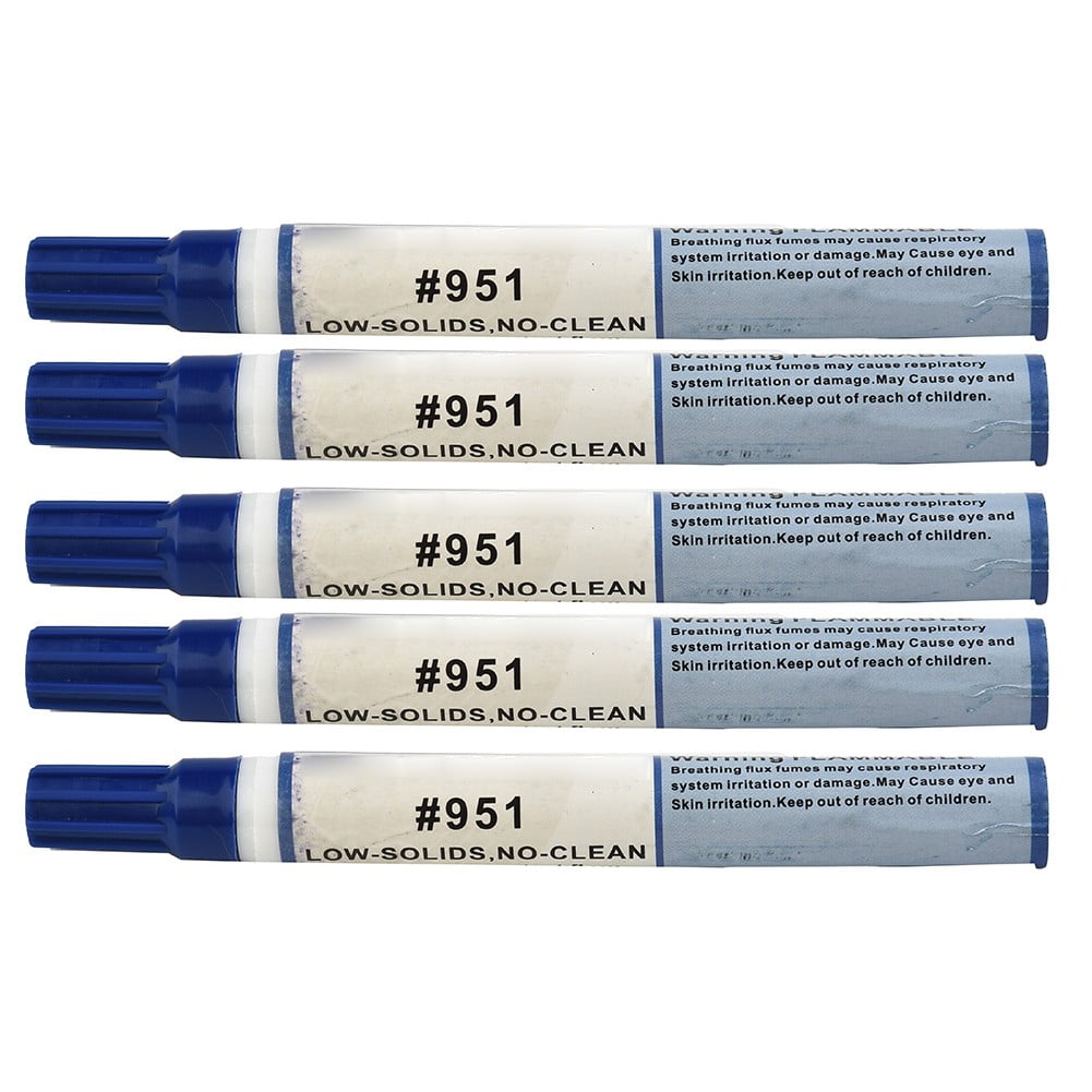 5 Pack 10ml Soldering Flux Pen for PCB Welding and Electronic ...