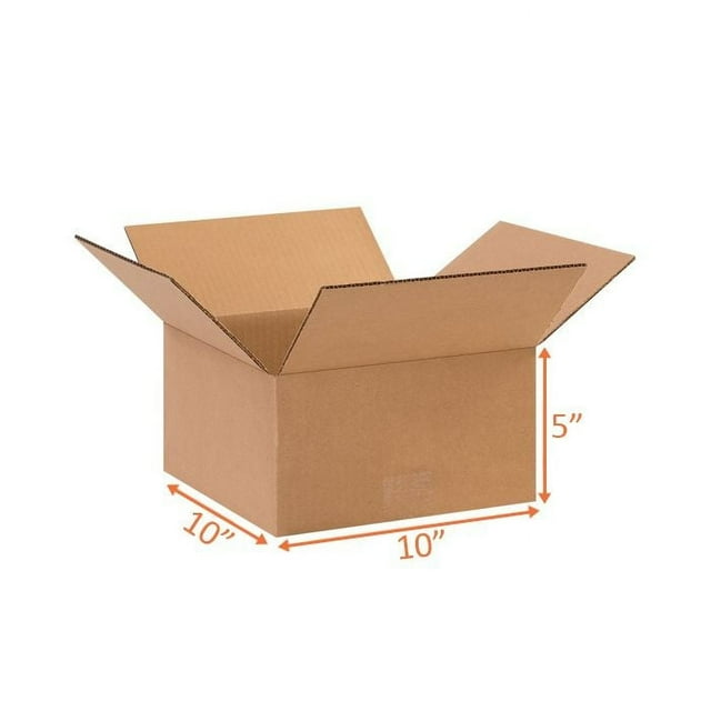 5 Pack 10x10x5 Size Shipping and Packing Box Quantity per Order: 5 ...