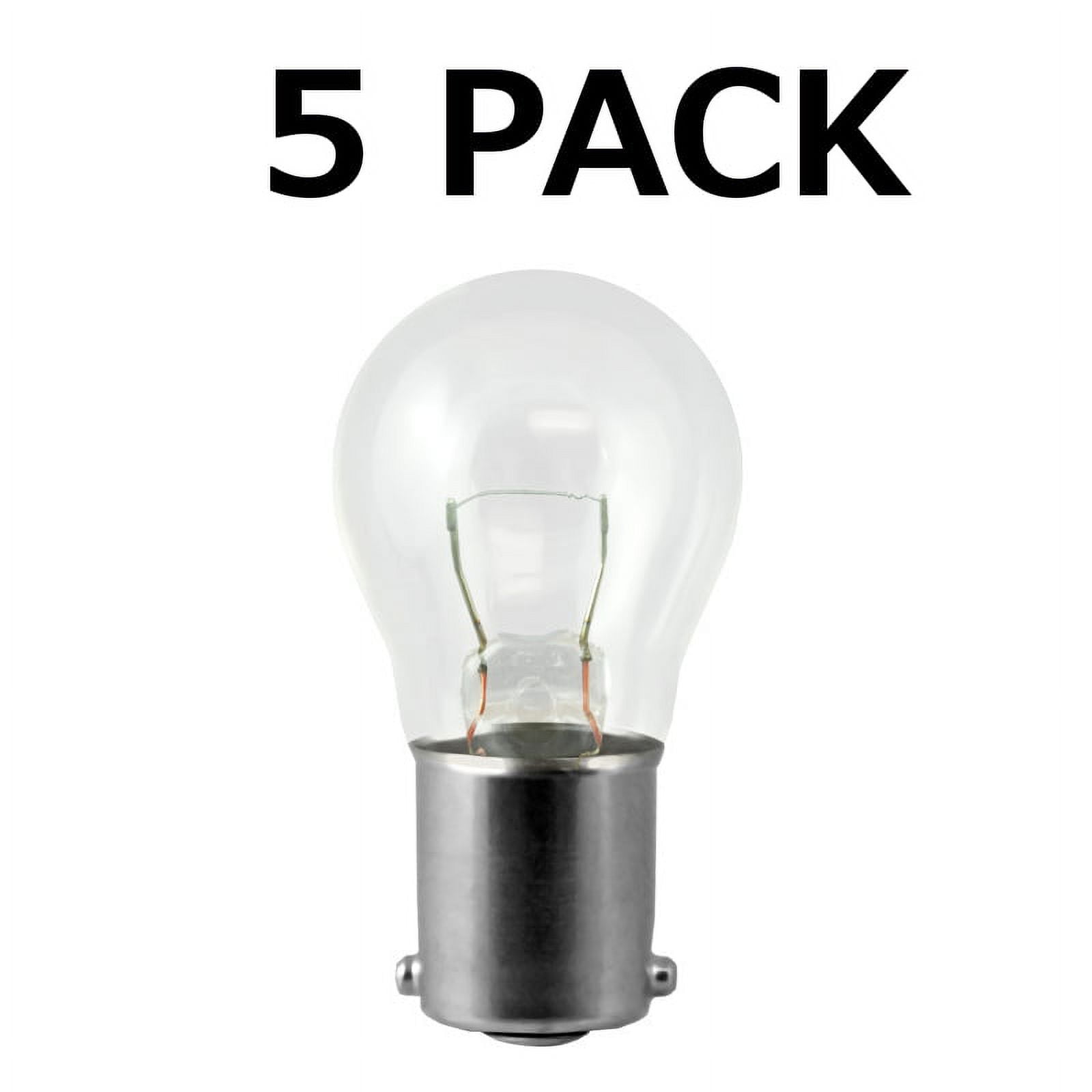 5 Pack 1141 S8 5PK Low Voltage Landscape Light Bulb 12V 18W BA15S ...