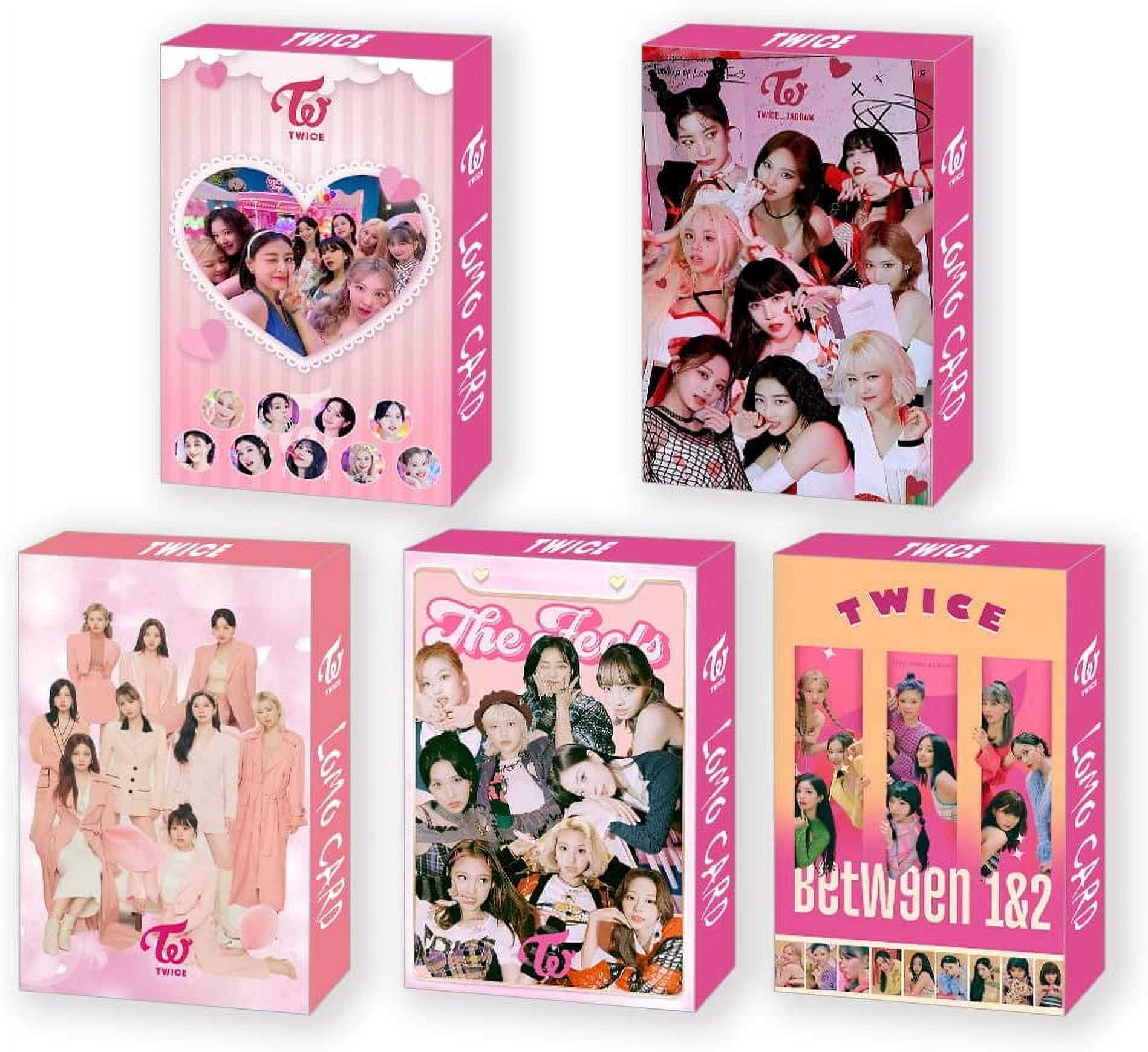 Twice Kpop 5 Pack/150 Pcs Lomo Card Photocards with Postcards Box - New ...