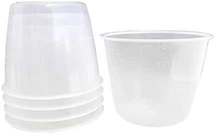 5 Pack 160 ml Rice Measuring Cup, Clear Rice Cooker Cup, Measuring Cup ...