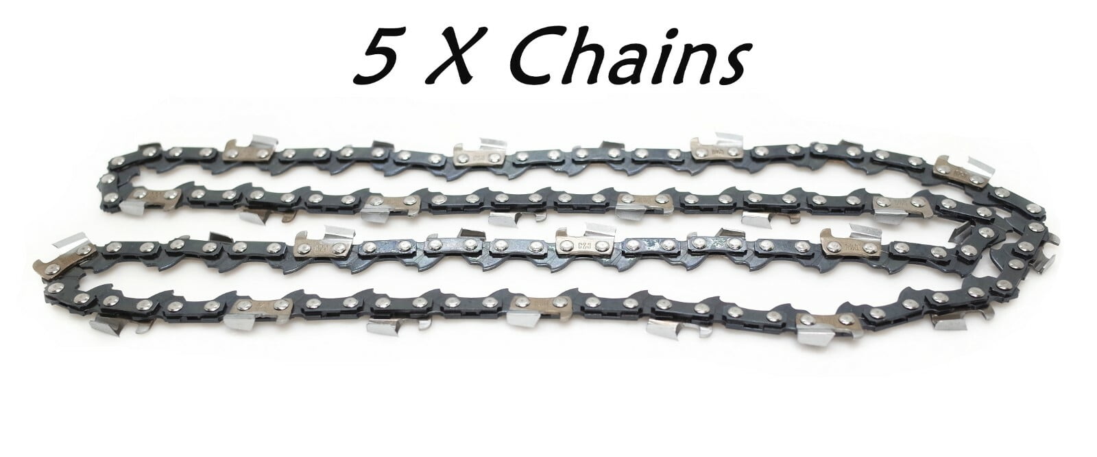 5 Pack 18" Saw Chain 3/8 LP Low-Profile .050 Gauge 64 DL Drive links - Walmart.com