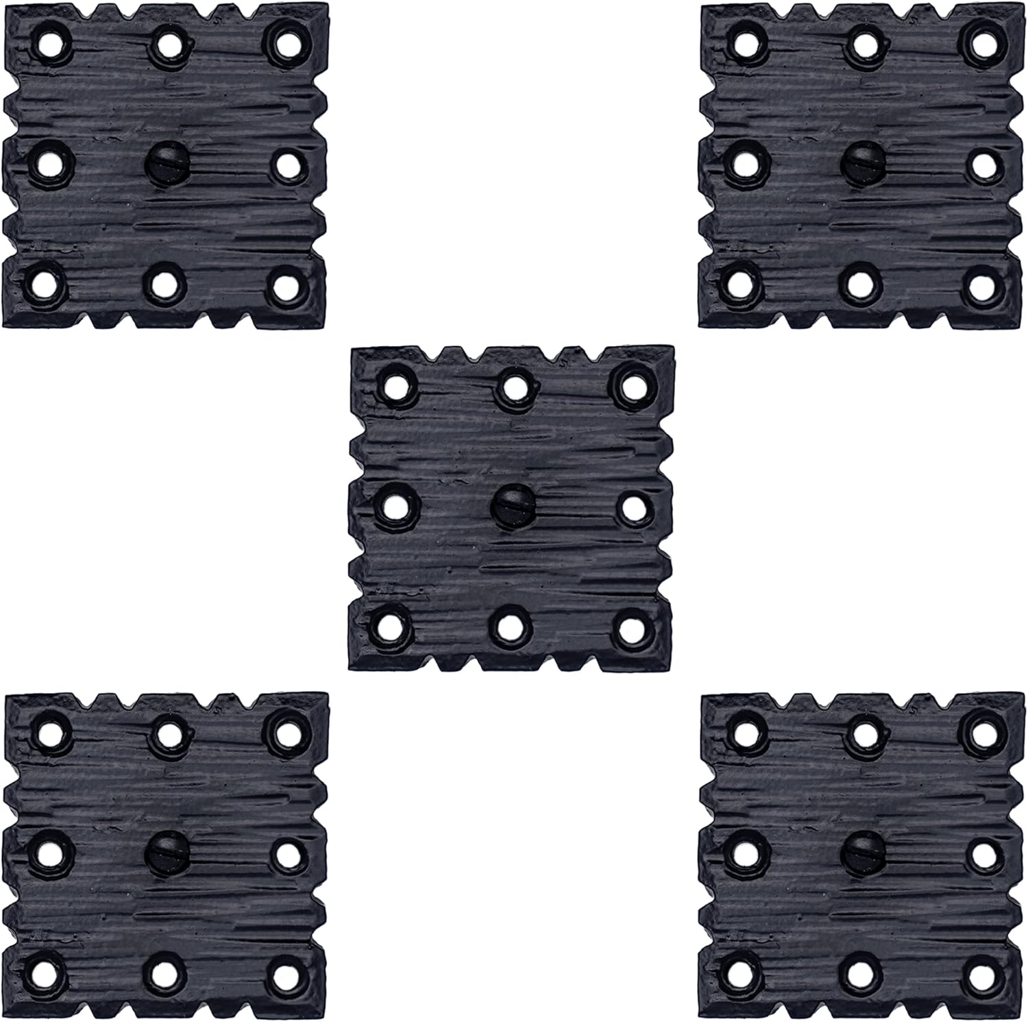 5 Pack 2 Inch Large Square Clavos Decorative Nails – Black – Rustic ...