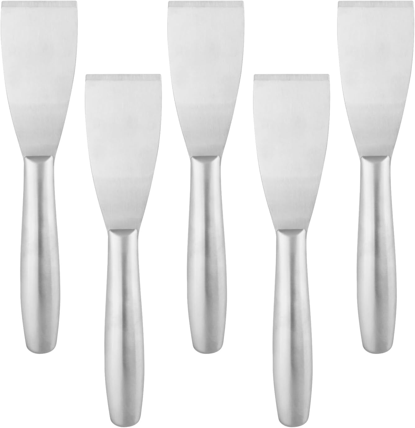 5 Pack 2 Inch Putty Knife Scraper, Putty Knife Set, Stainless Steel ...