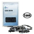 "5-Pack 20"" Chains for Echo CS-590 Timberwolf, 3/8"" Pitch, 0.050 ...