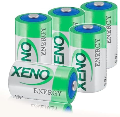 (5 Pack) 3.6V 1200mAh XL-050F Single-Use Lithium High Capacity Replace ...
