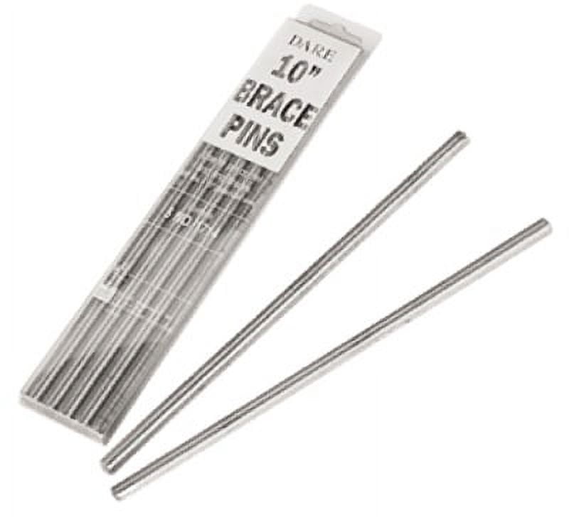 5 Pack 3/8" x 10" Brace Pin Used To Hold Horizontal Wood Brace Beams M ...