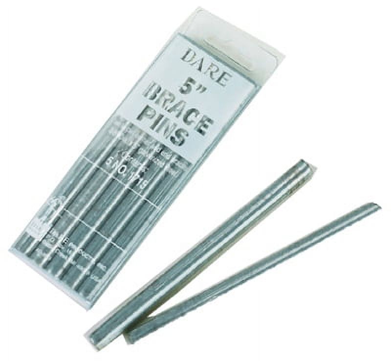 5 Pack 3/8" x 5" Brace Pin Used To Hold Horizontal Wood Brace Beams Ma ...