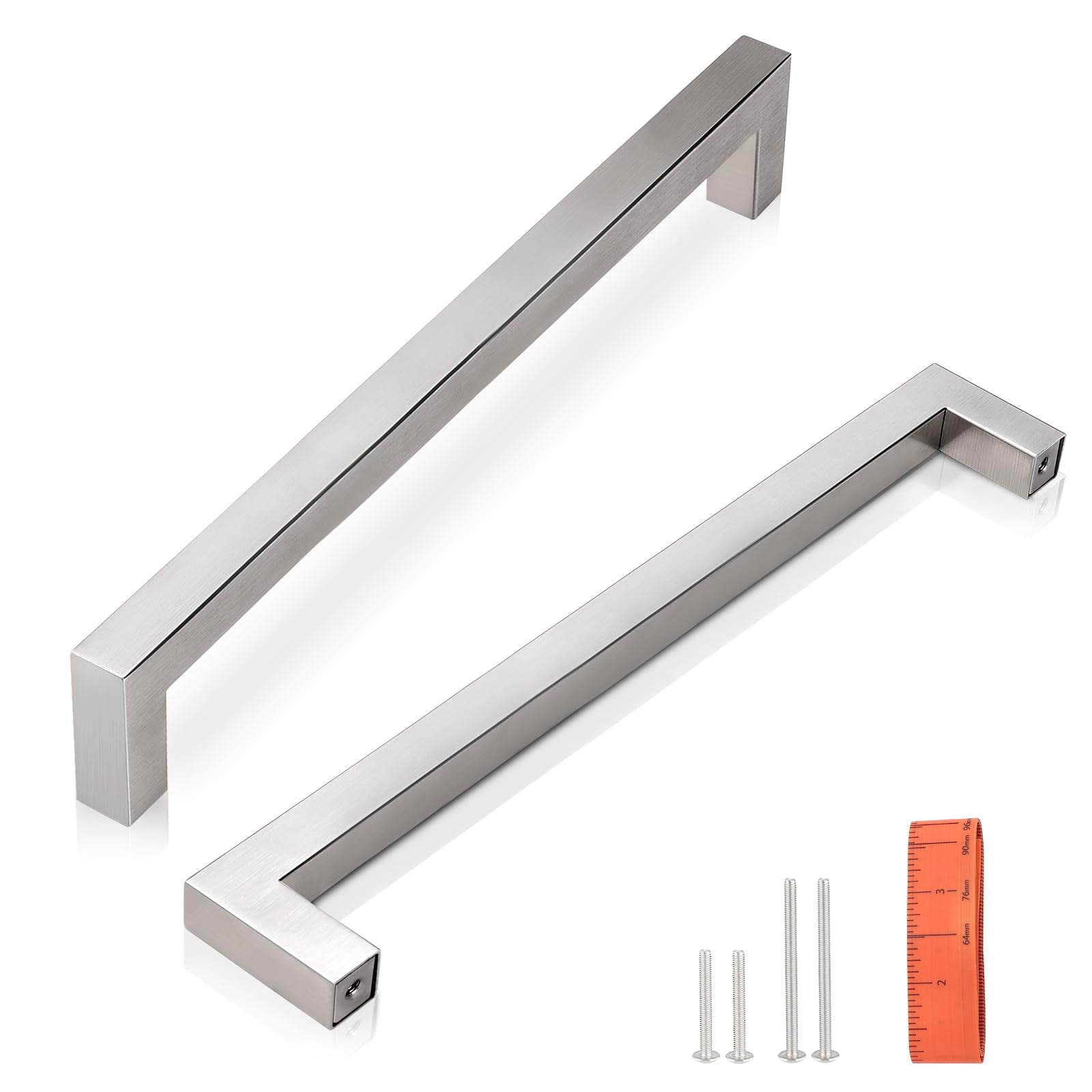5 Pack 3 inch Kitchen Cabinet Pulls and Handles Matte Black, Bathroom ...