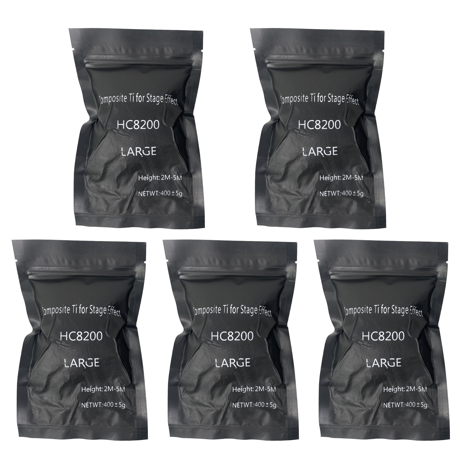 5 Pack 400g Cold Spark Machine Powder 2-5m Compound Ti Powder for ...
