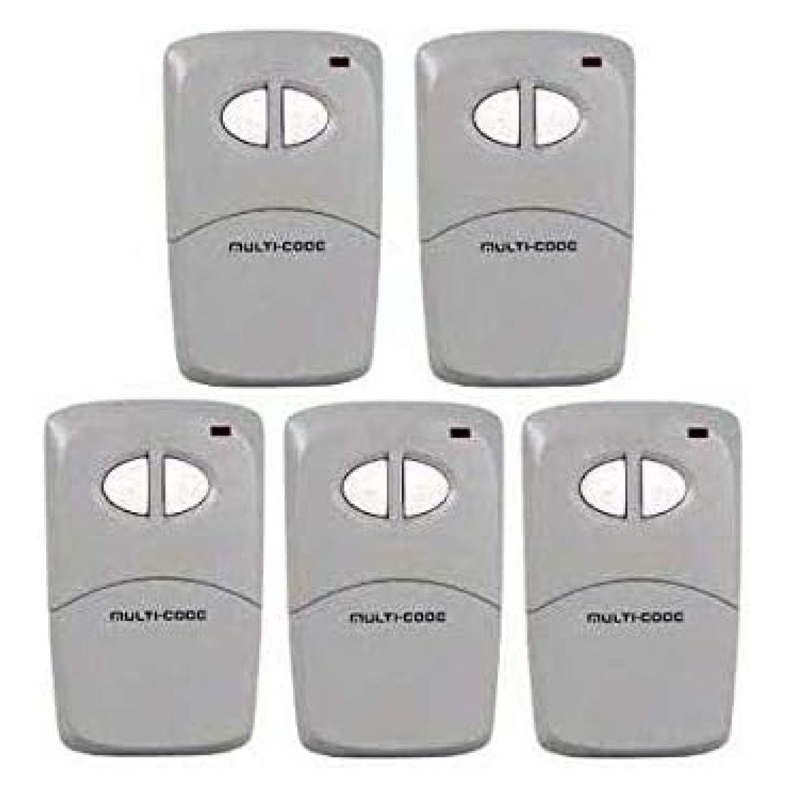 (5-Pack) 4120 Multi Code 2 Button Garage Gate MCS412001 300mhz 1090 ...