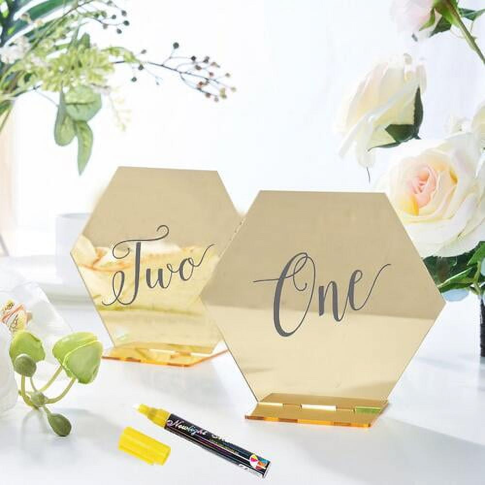 Acrylic Table Number Holders