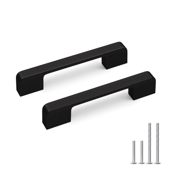 5 Pack 5 Inch Brushed Gold Cabinet Pulls Solid Zinc Alloy Gold Cabinet ...