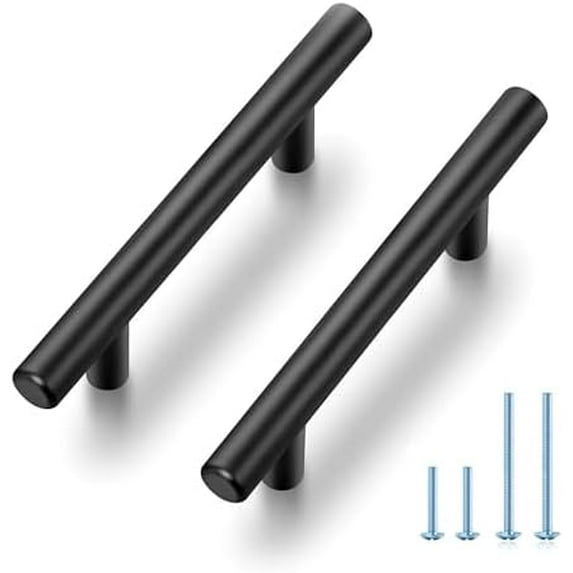 5 Pack 5 Inch Cabinet Pulls Kitchen Cabinet Handles with 3 Inch Hole ...