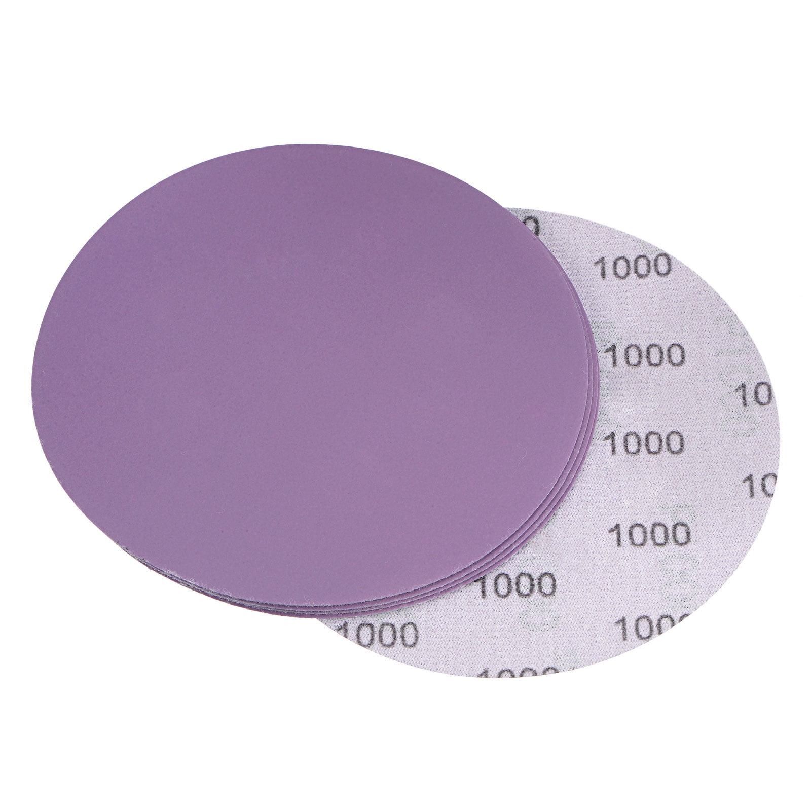 5 Pack 5-Inch Purple Sanding Discs 1000 Grits Hook & Loop Professional ...