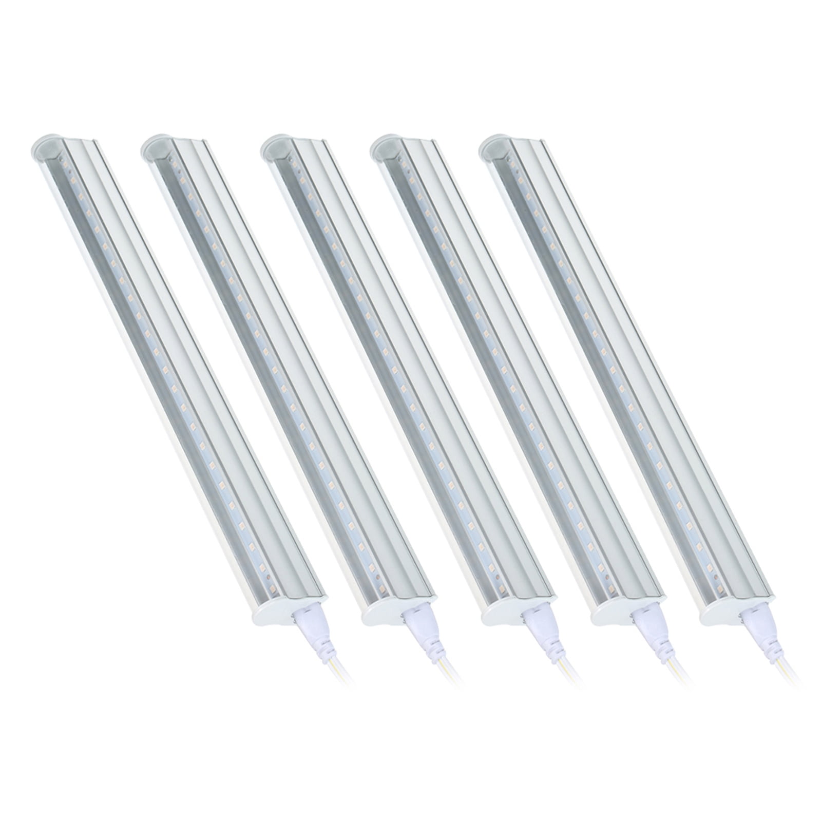 5-Pack 5W T5 Tube LED Grow Light Strips - High Output 24-Inch ...