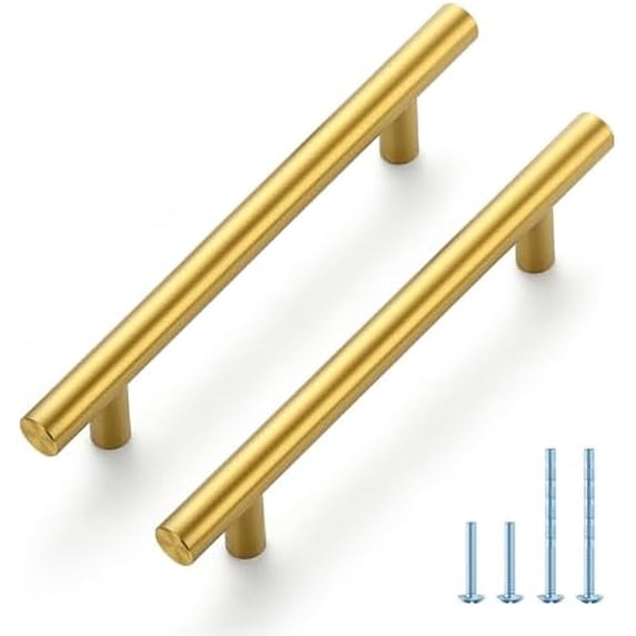 5 Pack 6 Inch Cabinet Pulls Kitchen Cabinet Handles with 3-3/4 Inch ...